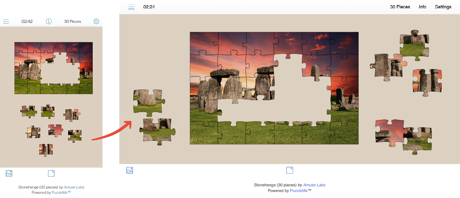 Create Online Jigsaws with PuzzleMe
